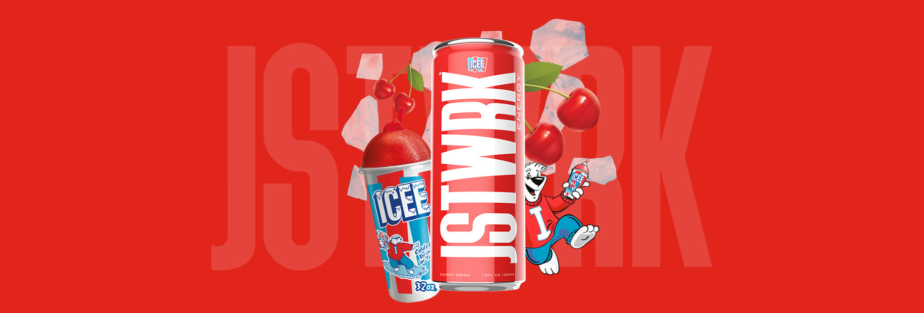 ICEE® Cherry 12-Pack – JST WRK Energy